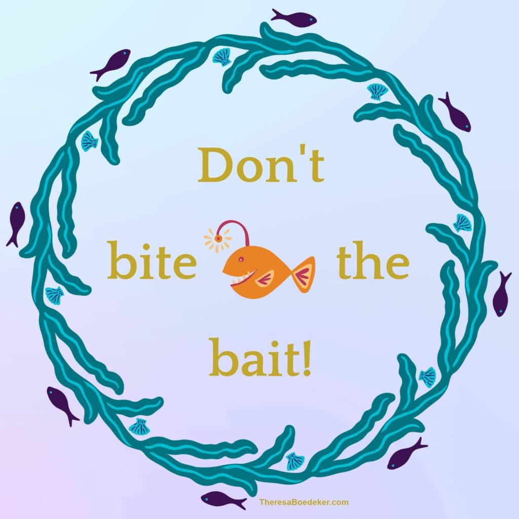 Don't Bite the Bait: How to Respond to Criticism - Theresa Boedeker